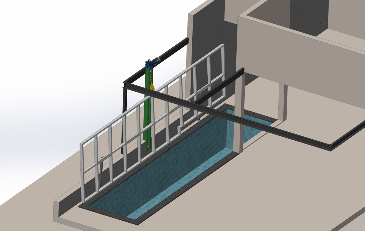כיסוי בריכה חשמלי – Edrey systems engineering