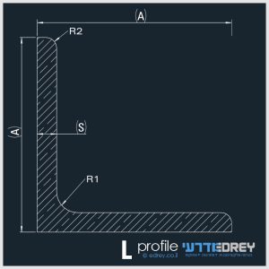 טבלאות פרופילי פלדה | מידע טכני – Edrey systems engineering